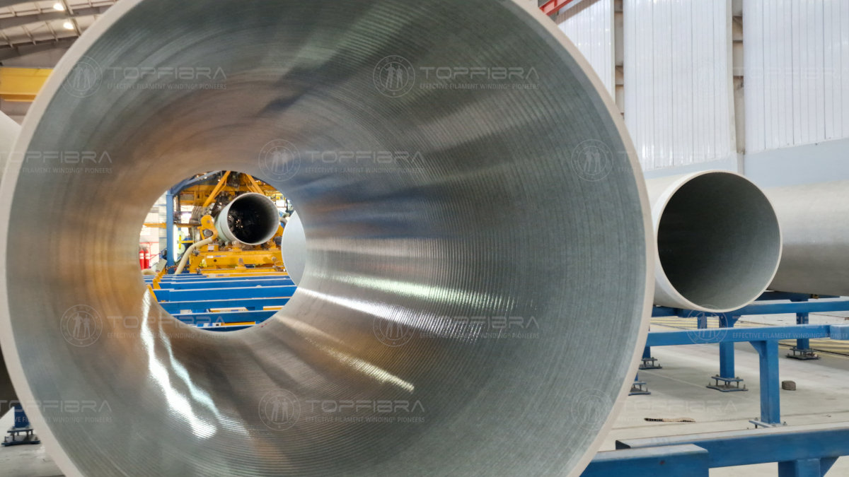 Are there any safety considerations when working with GRP pipes ...